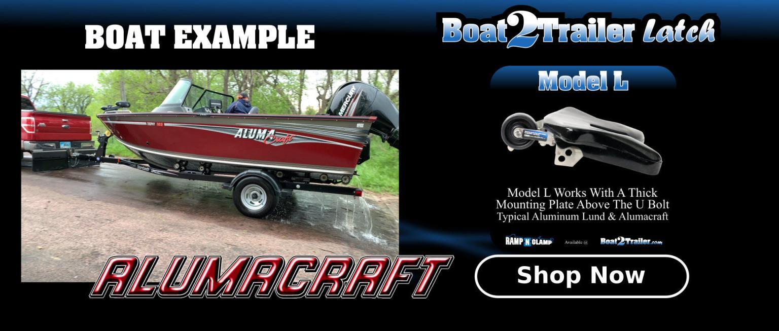 Alumacraft Automatic Boat Latch - Boat2Trailer - Ramp N Clamp