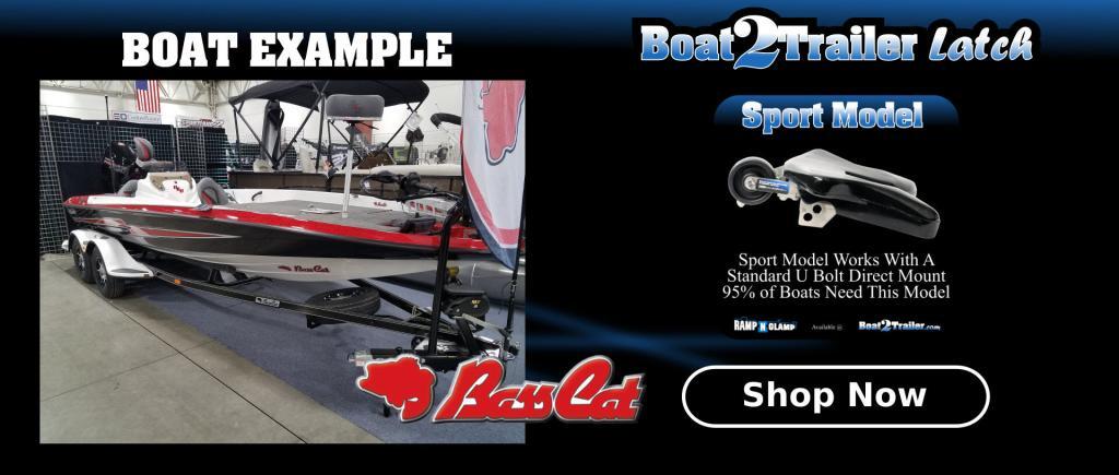 BassCat Automatic Boat Latch - Boat2Trailer - Ramp N Clamp
