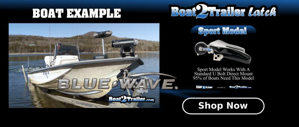Blue Wave Automatic Boat Latch - Boat2Trailer - Ramp N Clamp