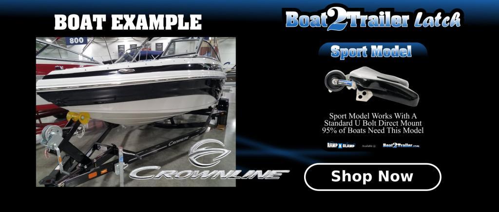 Crownline Automatic Boat Latch - Boat2Trailer - Ramp N Clamp