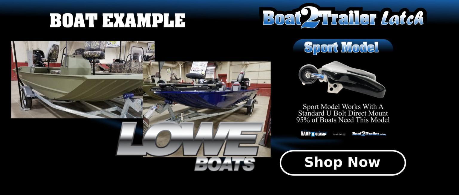 Lowe Automatic Boat Latch - Boat2Trailer - Ramp N Clamp
