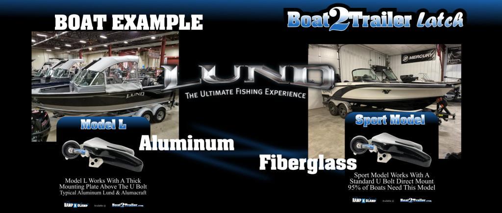 Lund Automatic Boat Latch - Boat2Trailer Latch - Ramp N Clamp