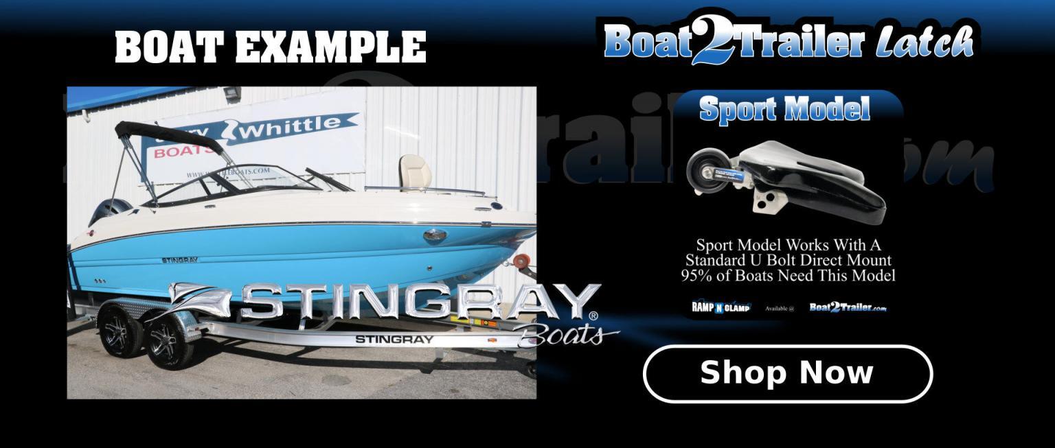 StingRay Automatic Boat Latch - Boat2Trailer - Ramp N Clamp