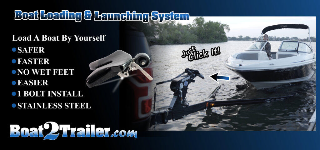 Boat2Trailer Clamp System - Boat loading and launching clamp
