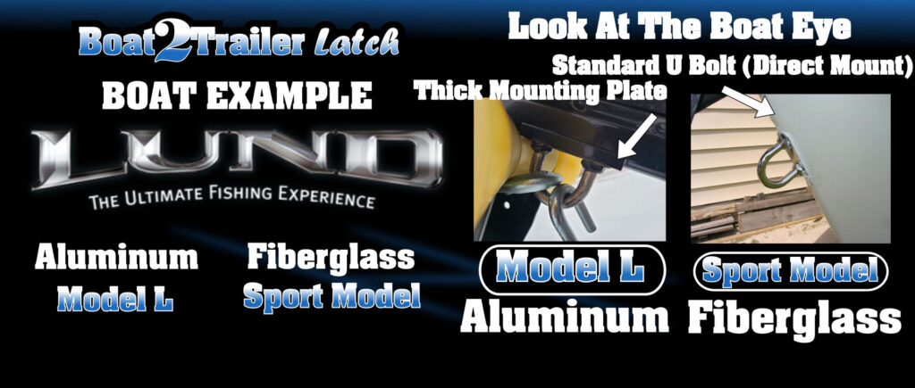 Lund Automatic Boat Latch - Boat2Trailer Latch - Ramp N Clamp